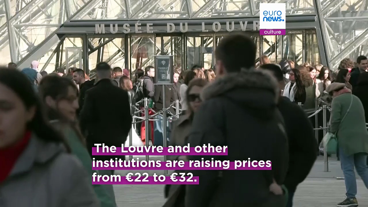 Paris Louvre leads French museums in raising entry fees for non-Europeans