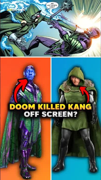 Did Doctor Doom secretly erase Kang from the MCU? #doomsday #drdoom