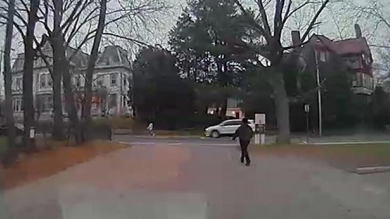 New video shows Brown University shooter leaving engineering building