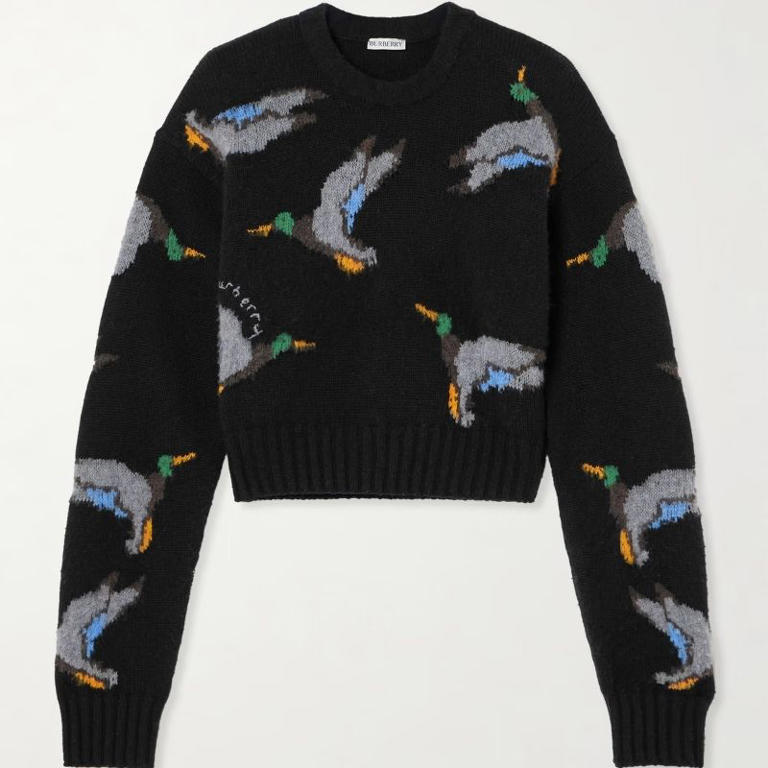 Only Claudia Winkleman could make me want a duck print jumper so much ...