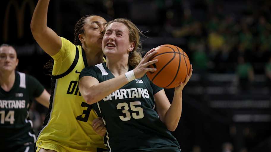 Kennedy Blair is stepping up for Michigan State in Theryn Hallock's absence