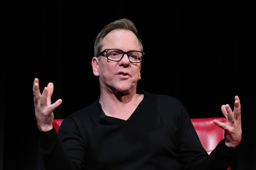 Kiefer Sutherland told Uber driver 'pull over or I'll kill you' before ...