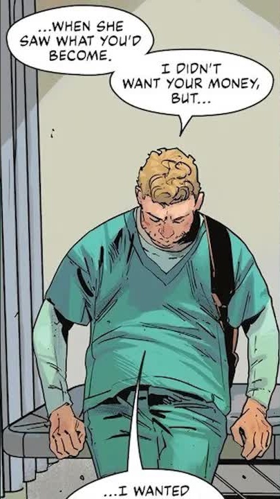 Bruce Wayne confronts his half-brother?