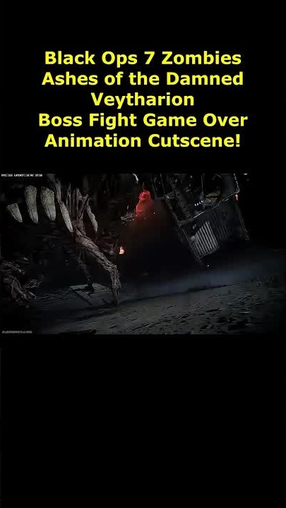 Black Ops 7 zombies Veytharion game over death cutscene animation (new ...