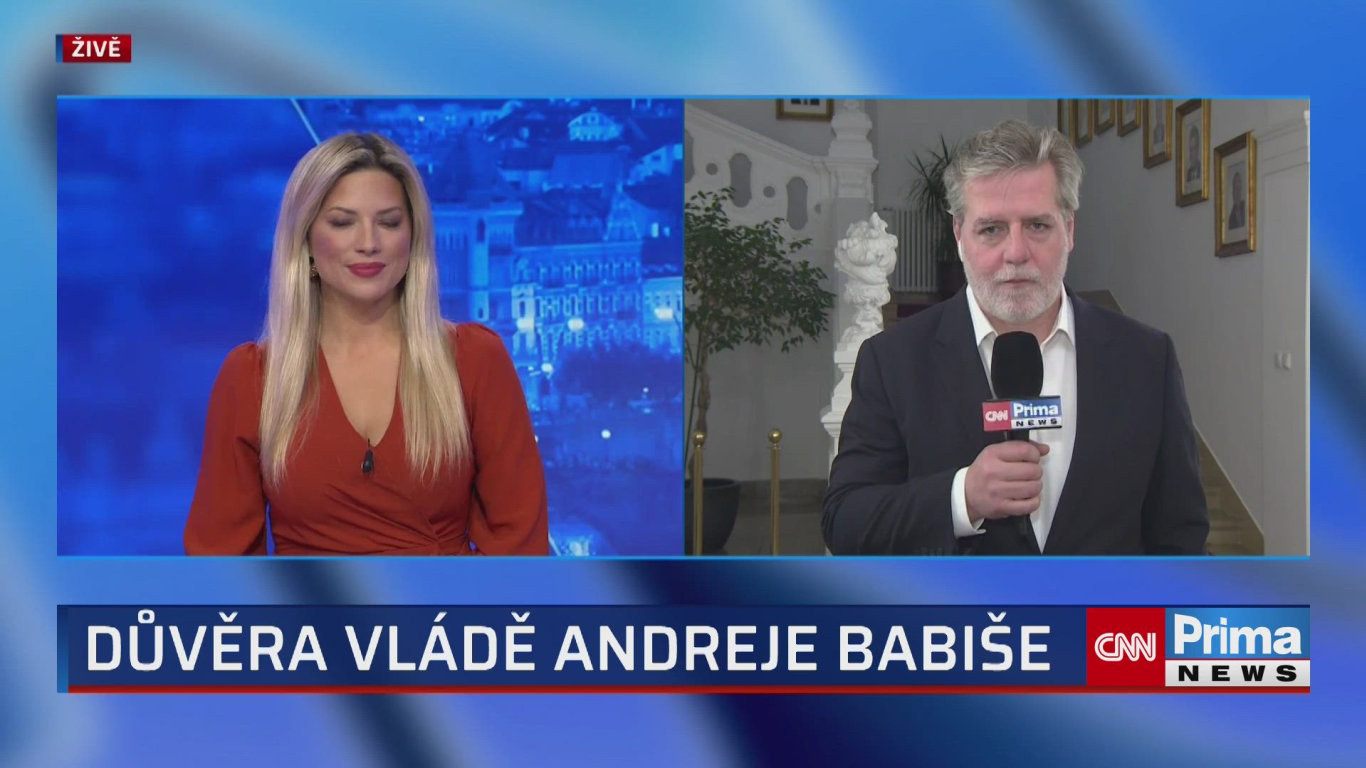 Reportér CNN Prima NEWS o aktuální situaci ve Sněmovně