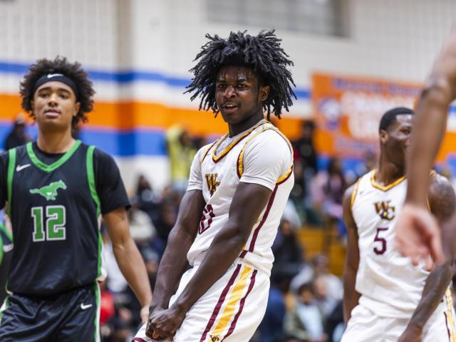 NCHSAA 8A classification boys basketball playoff projection - 2026