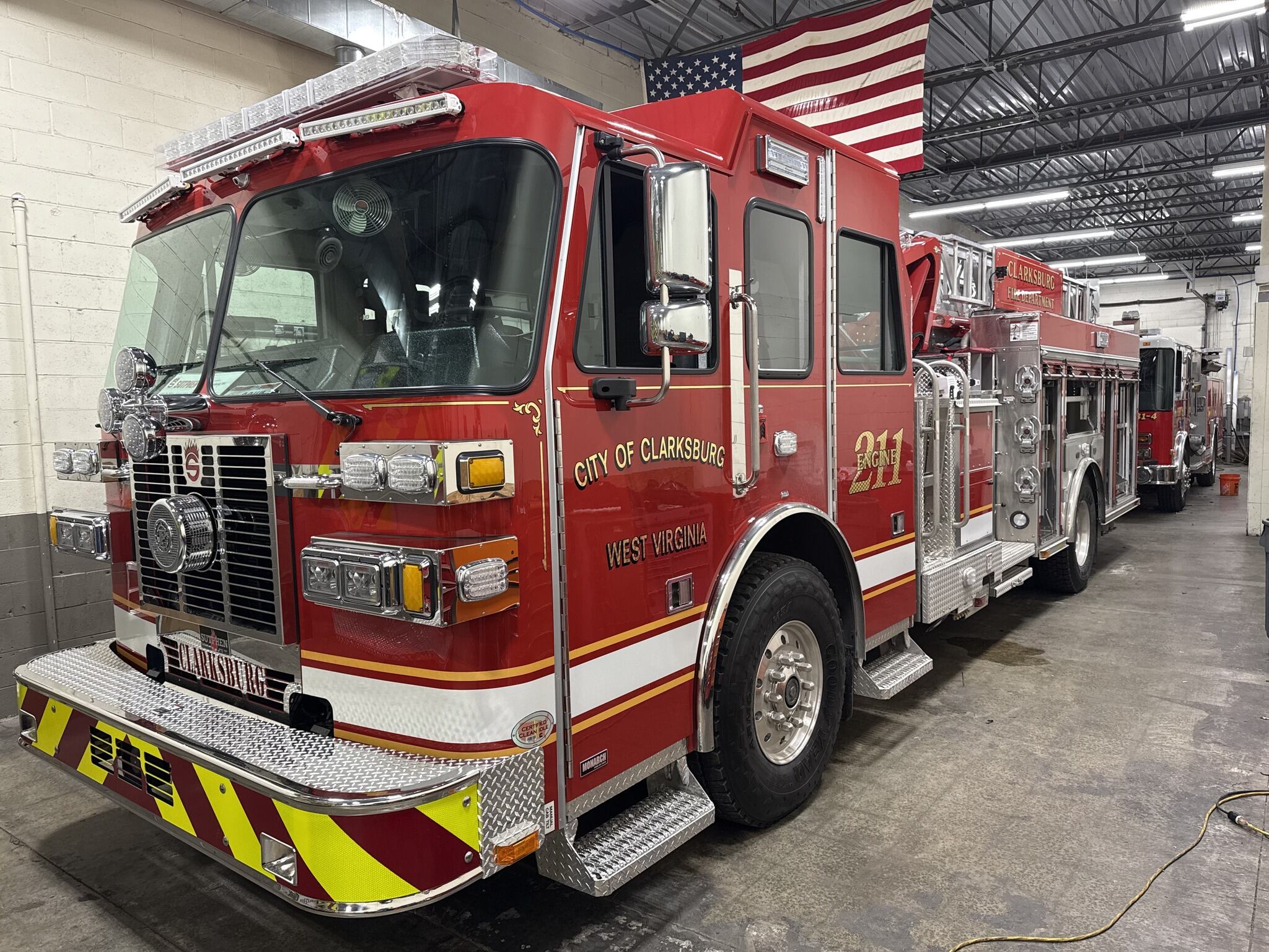 Clarksburg Fire Department receives 2 new fire trucks this year ...