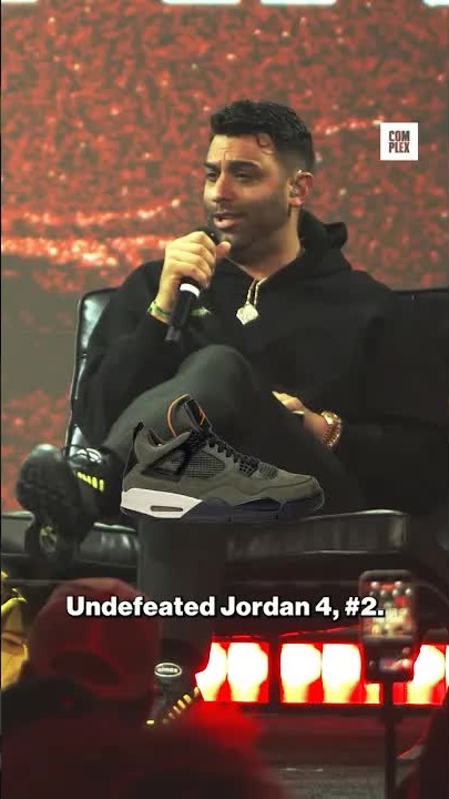 Should Undefeated 4s have been sneaker of the year?