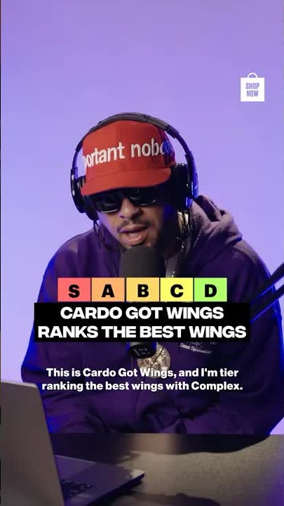 Cardo ranks the best wings 🍗 #TierList
