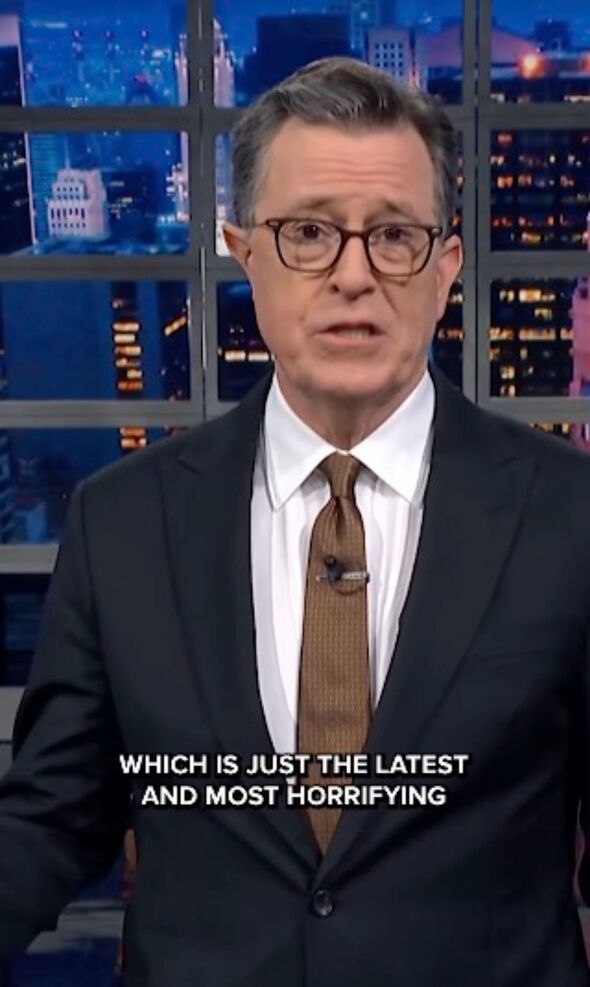 Stephen Colbert audience boos Donald Trump as president 'invades Minnesota'