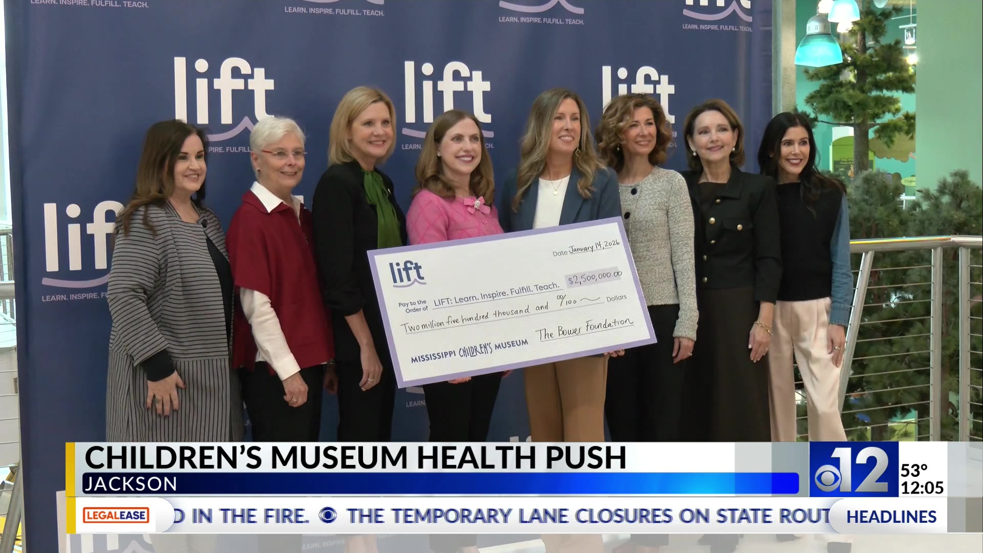 Mississippi Children's Museum's LIFT capital campaign receives $2.5M