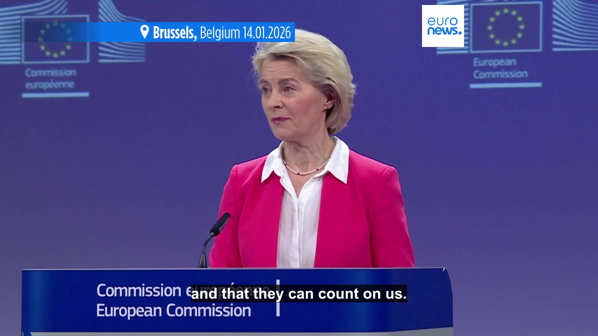 Greenland 'can count on us,' European Commission chief says ahead of ...