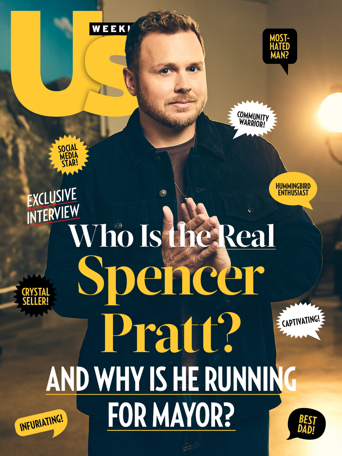 Spencer Pratt recalls Ryan Gosling running away from him at a hotel
