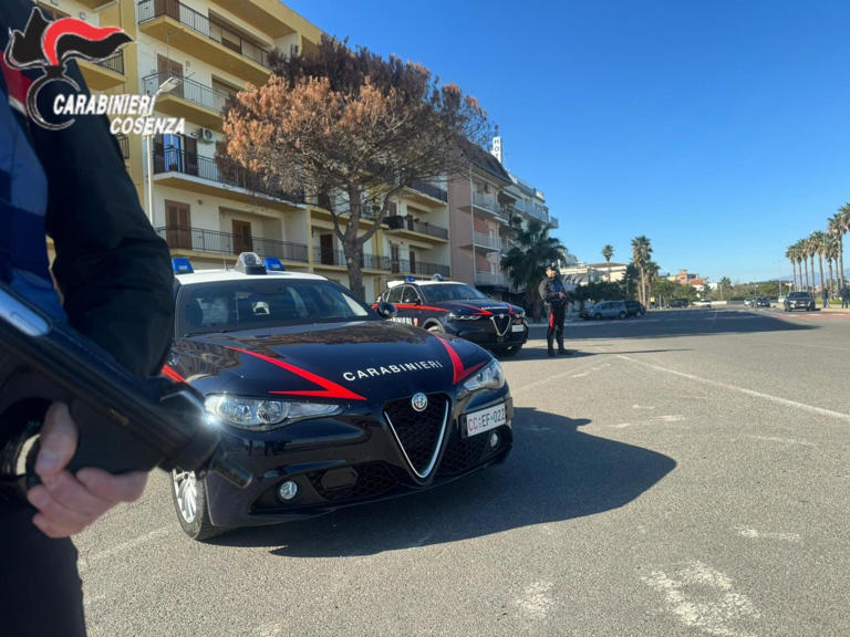 Forza un posto di controllo e tenta di investire i carabinieri, bloccato