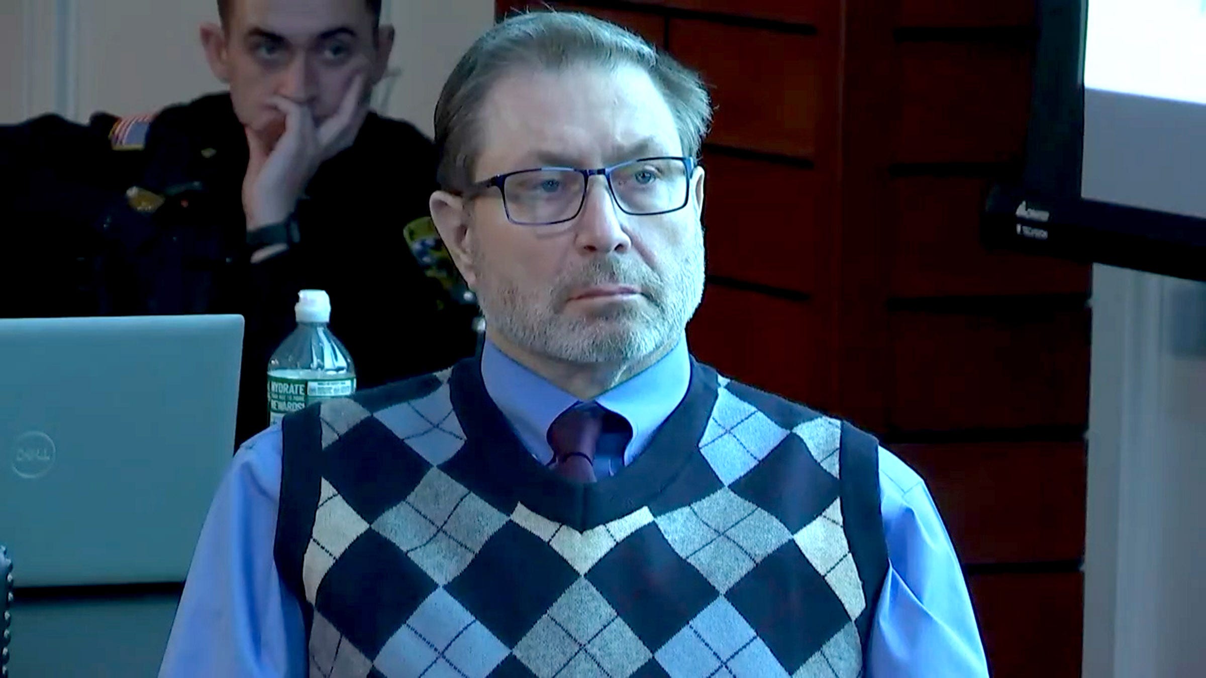 Paul Caneiro's neighbor testifies seeing mystery men before fire
