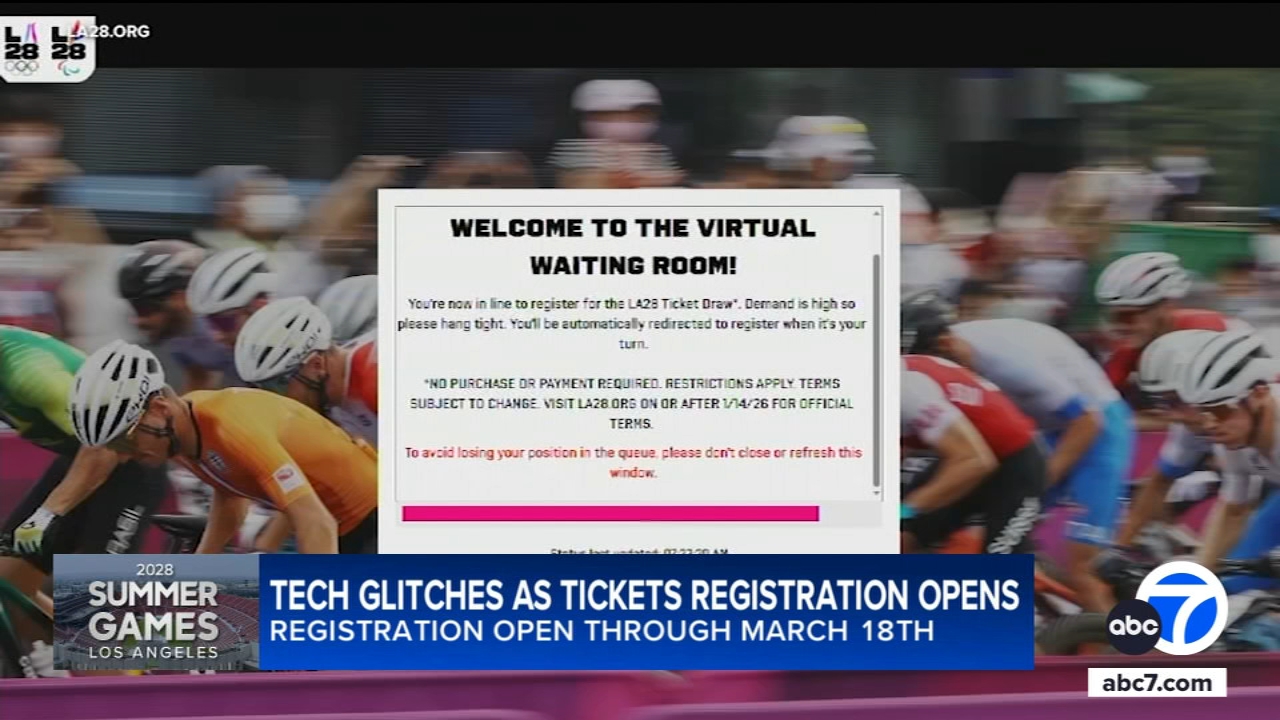 Registration opens for 2028 LA Olympics ticket draw, but not without ...