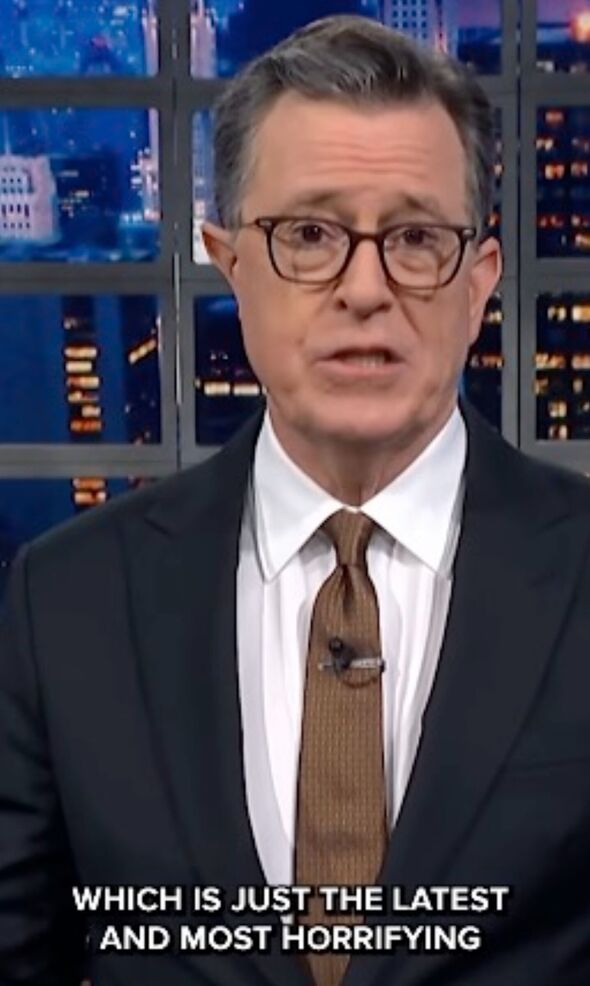 Stephen Colbert audience boos Donald Trump as president 'invades Minnesota'