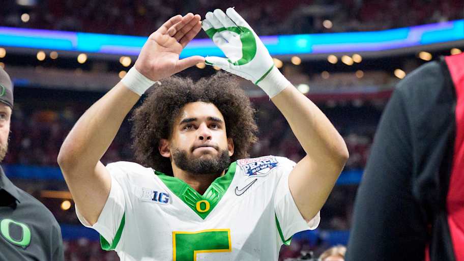 Dante Moore delays the NFL draft setting Oregon up for another deep run