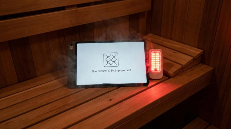 What does a red light infrared sauna do to your body?