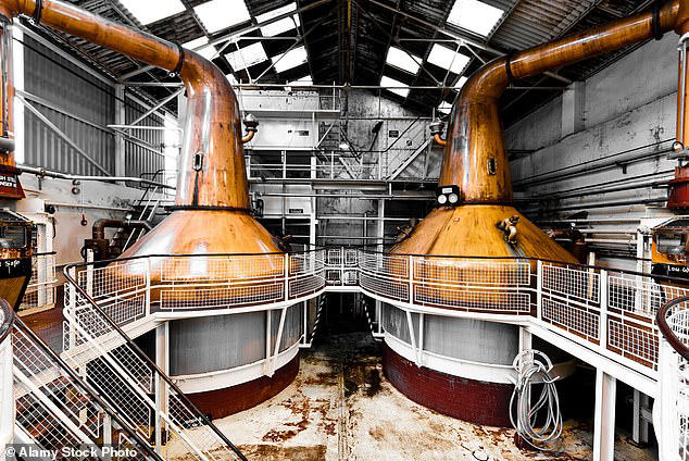 The drop of water, clunk of ice and clink of a (glass) bottle... that's ...