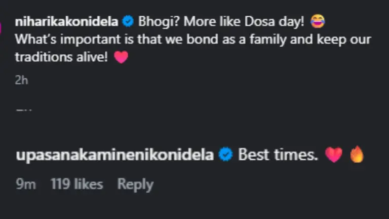 Watch: Ram Charan makes dosa as Mega family celebrates Bhogi at their ...