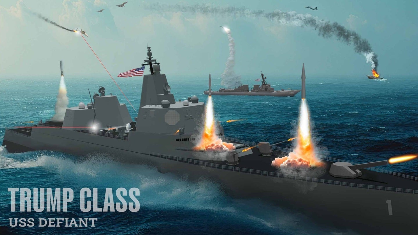 Are the Trump-class battleships really battleships?
