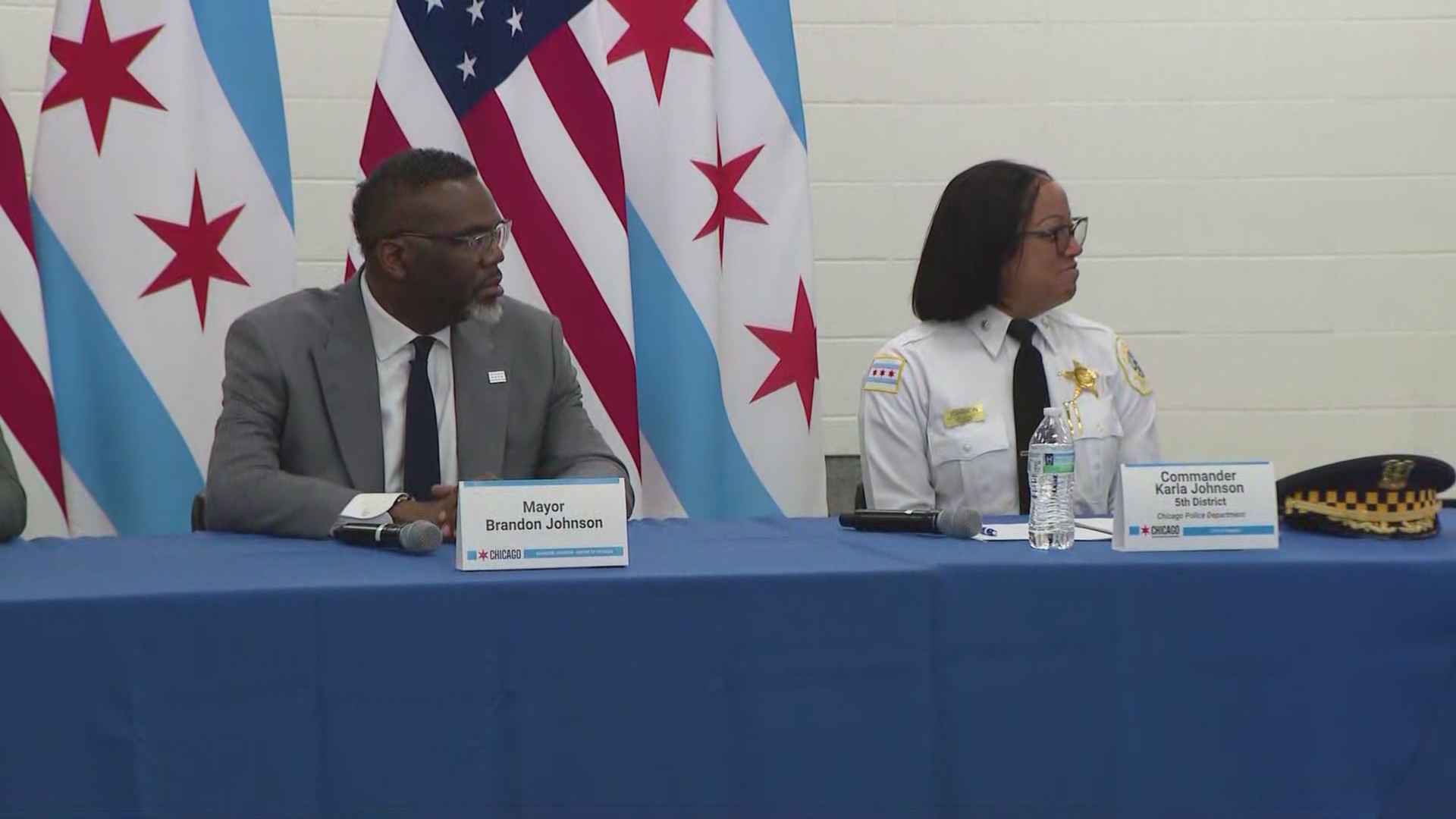 Mayor Johnson holds community safety roundtable with CPD and CVI leaders