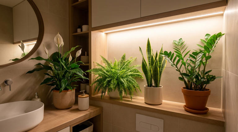 Salle de bain sans fenêtre : ce faux soleil à installer d'urgence sauve ...