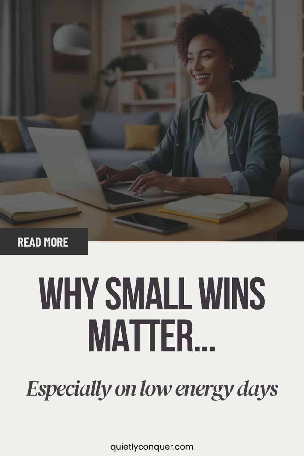 Why small wins matter