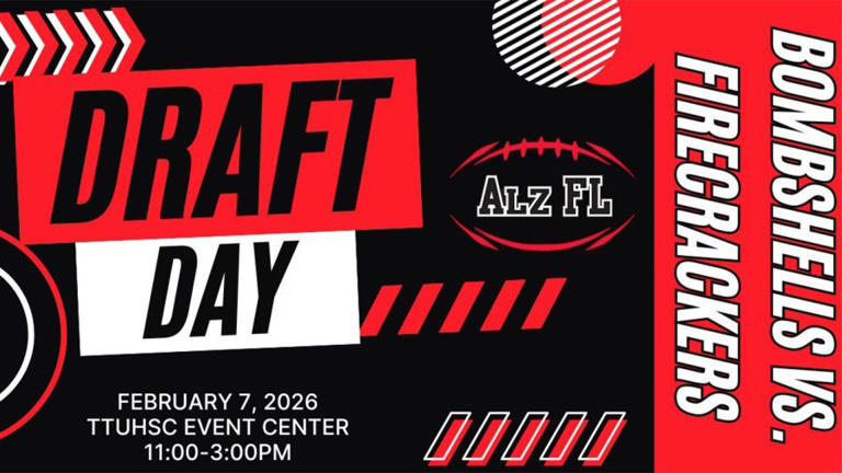 Alzheimer’s Football Lubbock League Draft Day to raise awareness