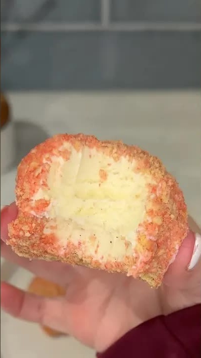 Strawberry crunch ice cream balls recipe