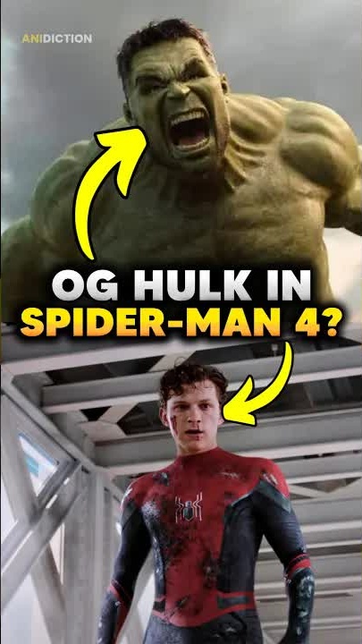 Hulk vs. Spider-Man in Spider-Man 4: Brand new day? #spiderman #hulk