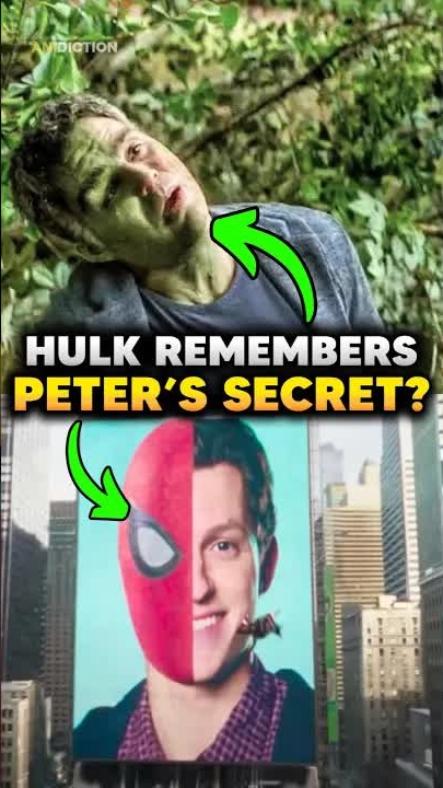 Does Hulk remember Peter Parker is Spider-Man? #hulk #spiderman
