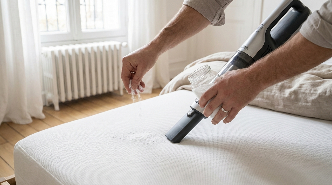 Matelas jauni qui sent mauvais : cette poudre de cuisine à quelques ...