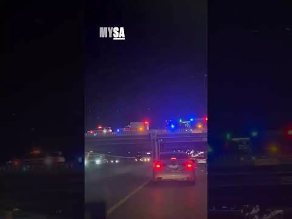 Texas fire department honors late lieutenant with I-35 procession