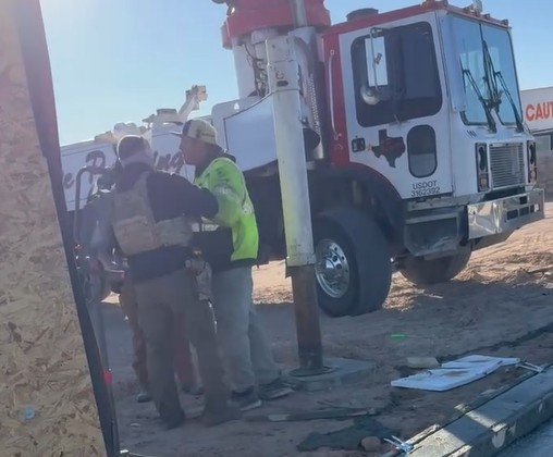 ICE agents spotted at Horizon construction site