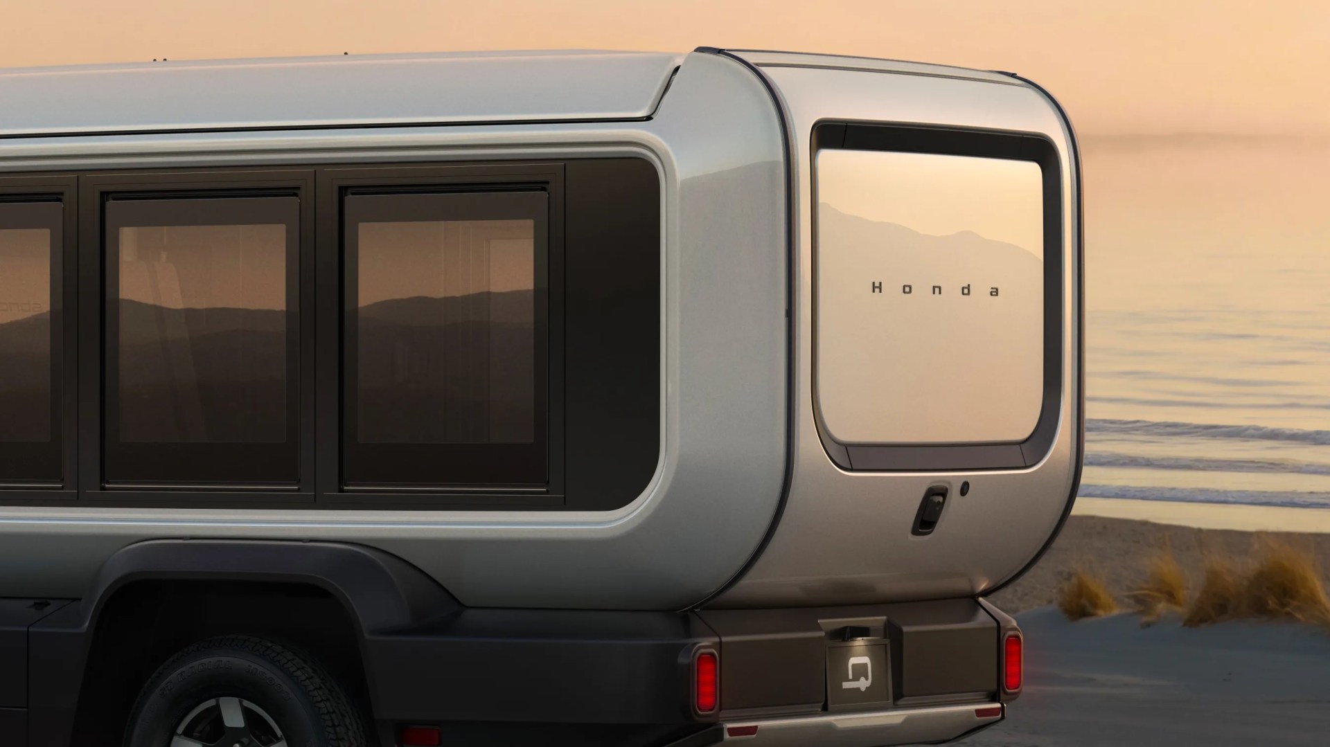 Honda’s futuristic camper trailer recalls one of its smartest vehicles