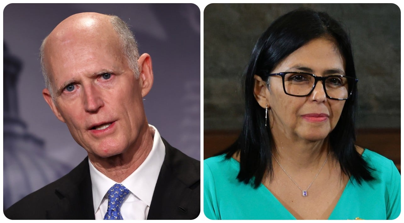 Senador Rick Scott advierte a Delcy Rodríguez: Si no libera a presos ...