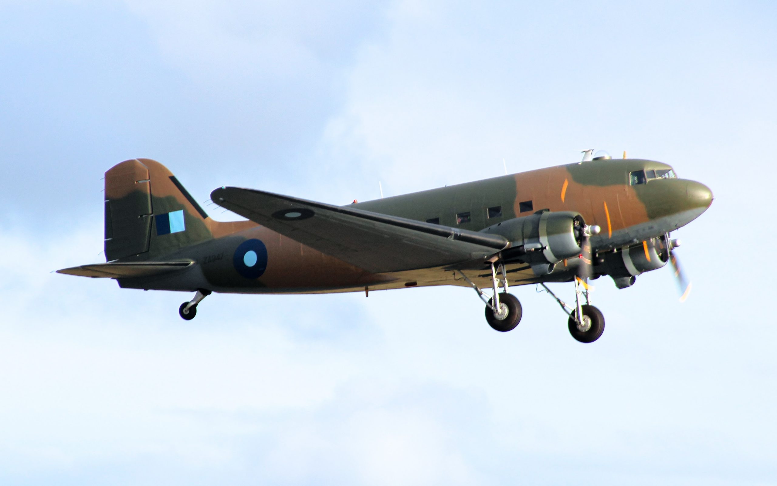 RAF Battle of Britain Memorial Flight Dakota returns to training duties ...