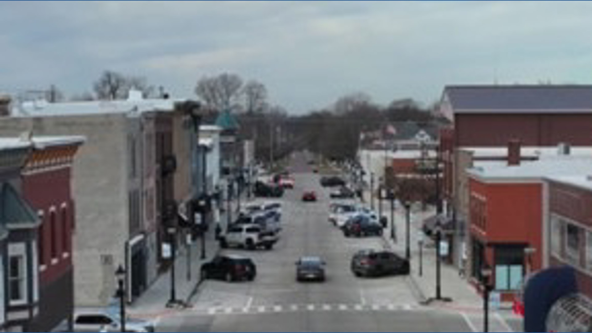 Bird's-eye view of Morrison, Illinois
