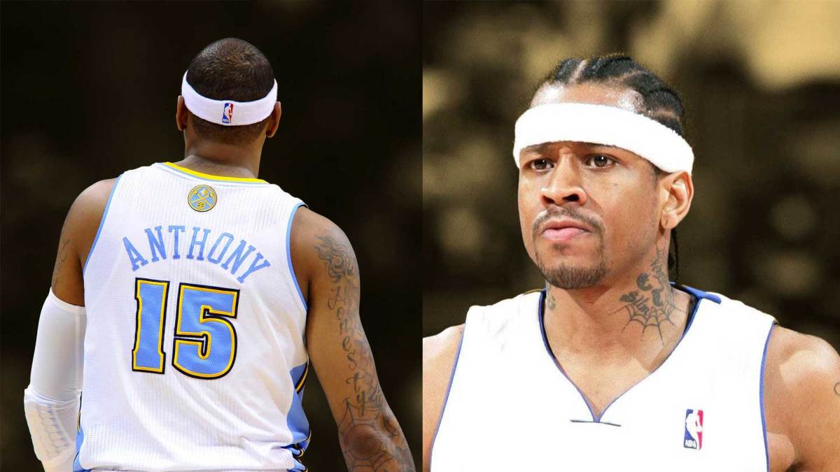 Carmelo learned brutal truth about the NBA by watching Iverson's ...