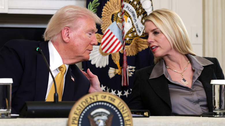 Pam Bondi resignation rumors are flying after Donald Trump's icy digs ...