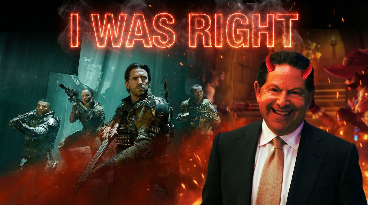 CoD drops 60%, and Kotick turns it into a retroactive "I was right" moment