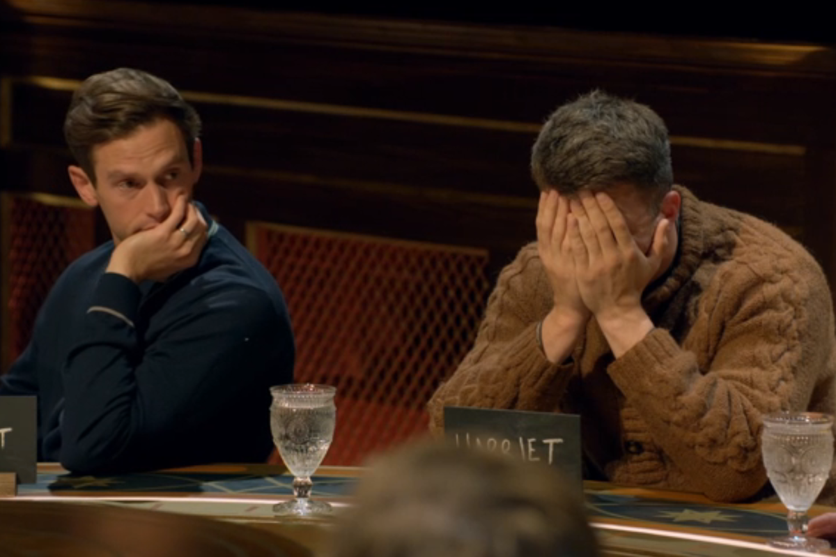 Traitors contestant banished during an intense show first