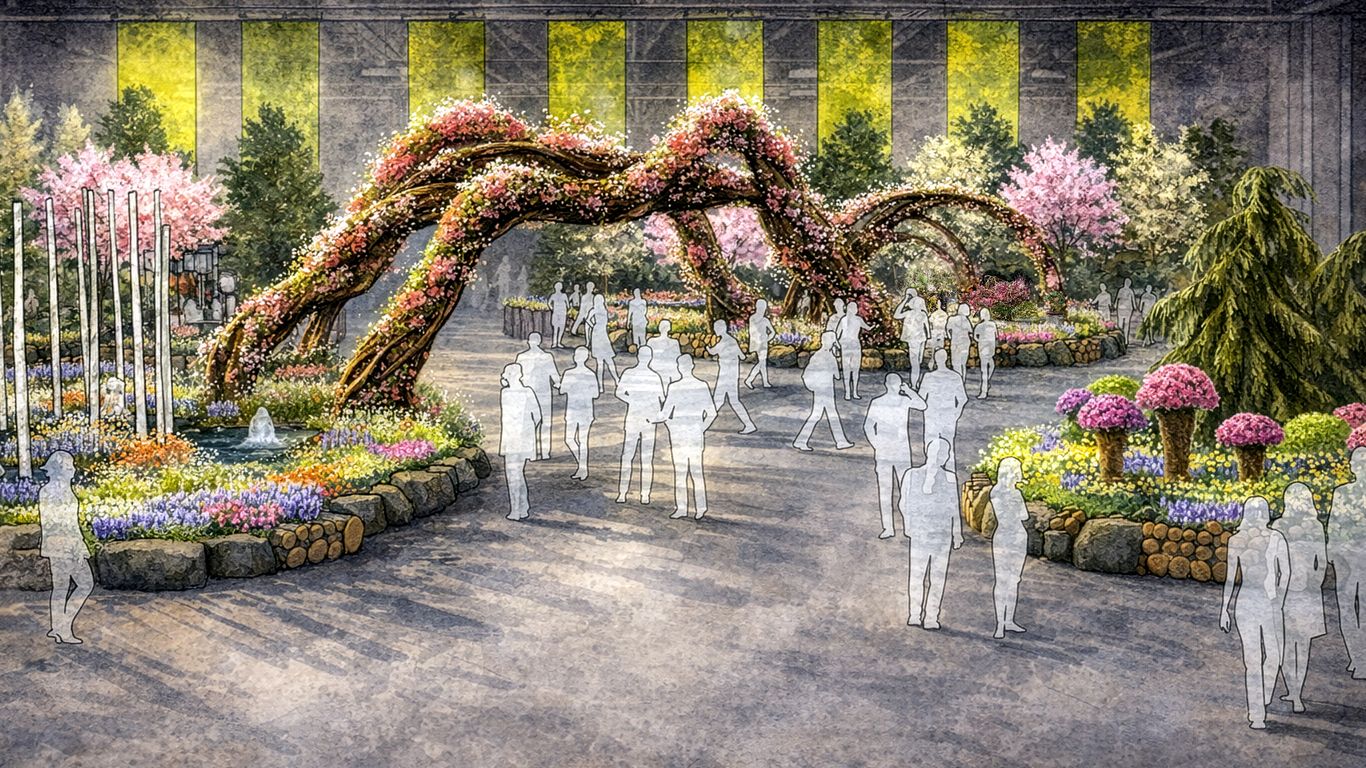 A look inside the upcoming Philadelphia Flower Show