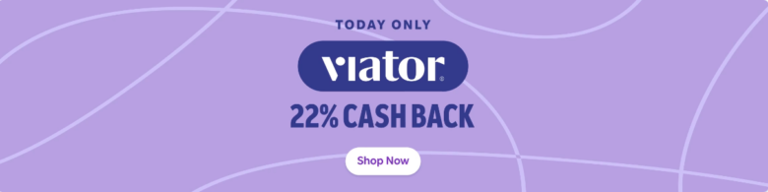 Flash deal: Earn 22X on Viator tours with Rakuten [today only]