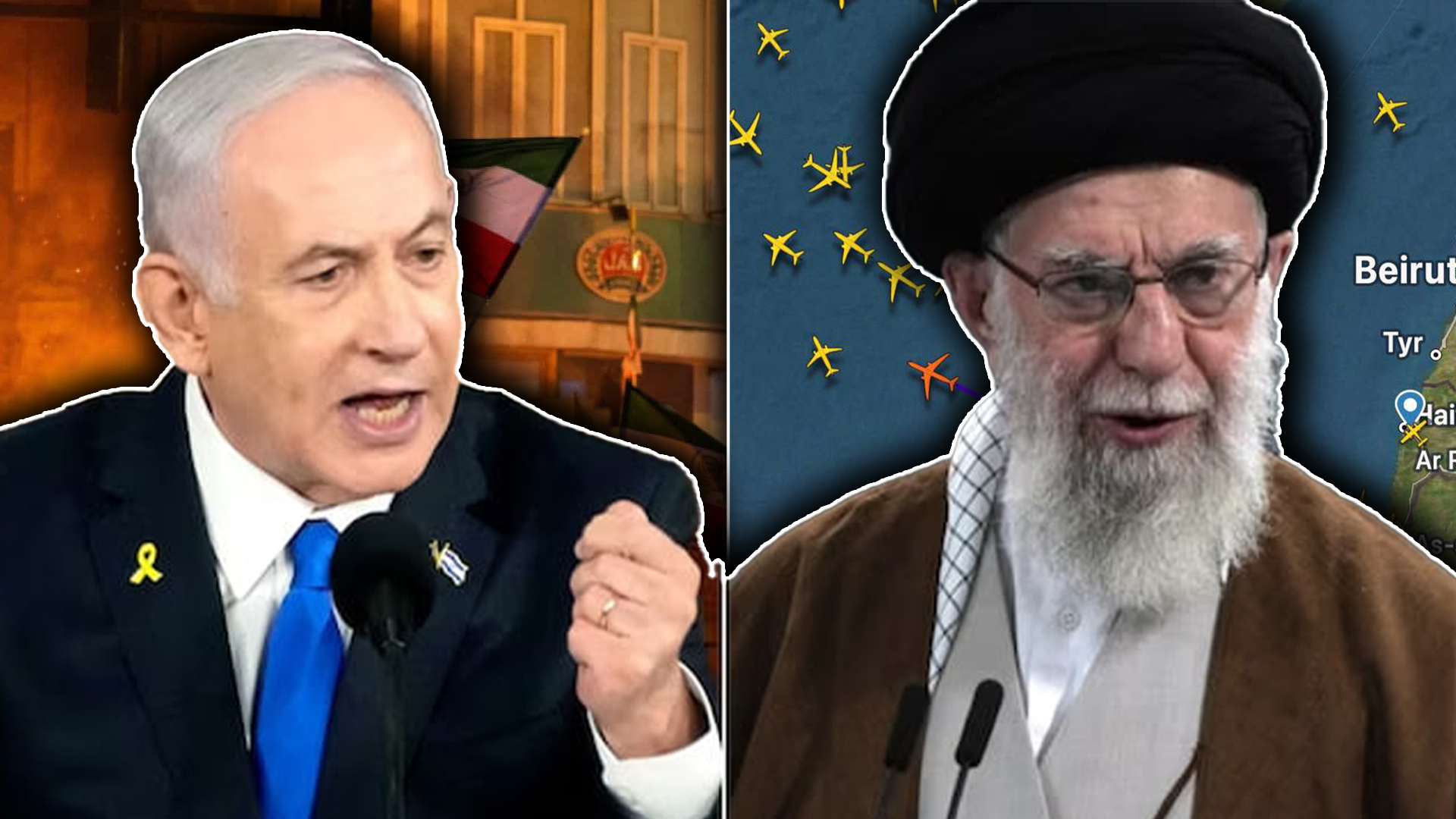 ‘Scared’ Netanyahu flees Israel? Wing of Zion leaves Israeli airspace ...