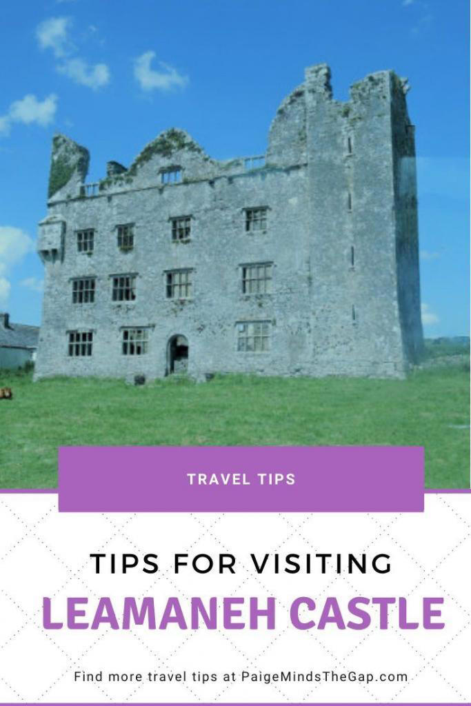 Visiting Leamaneh Castle ruins in County Clare, Ireland