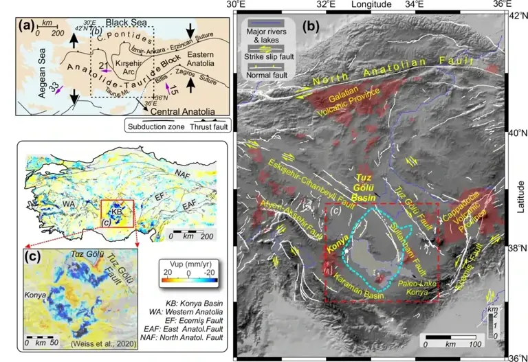 A giant piece of Earth’s crust is sinking beneath Turkey, and it’s ...