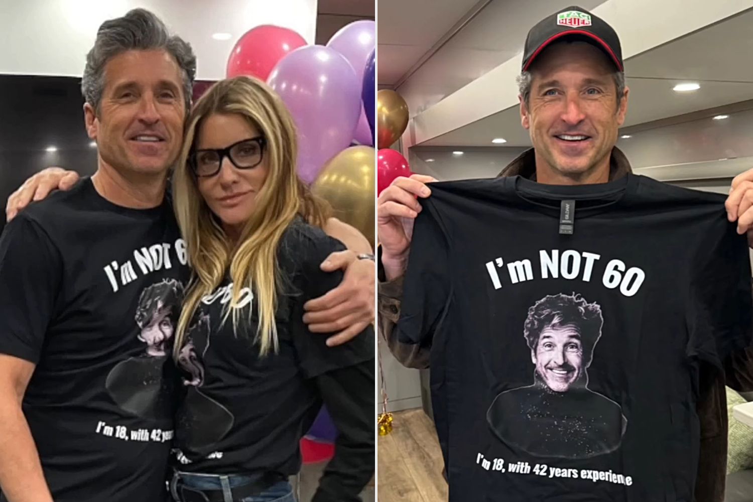 Patrick Dempsey's wife Jillian and “Memory of a Killer” cast and crew ...